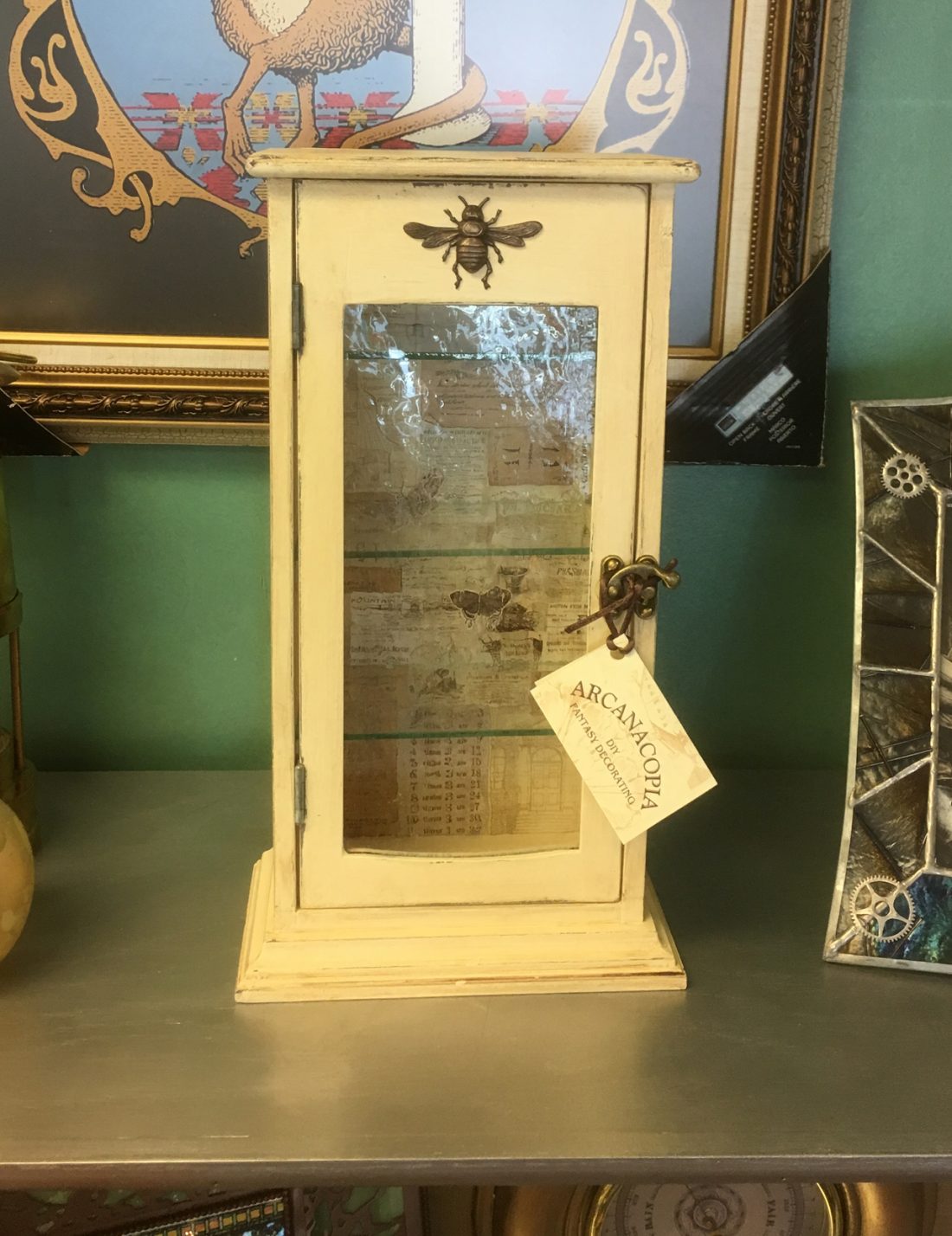 A Curious Little Cabinet - Fantasy Decorating